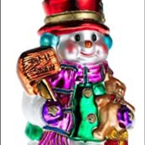 Thomas Pacconi | Holiday | Thomas Pacconi Collectible Snowman Figure ...